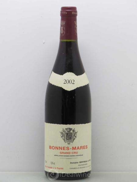 Acheter Bonnes-Mares Grand Cru Domaine Bertheau et Fils 2002 (lot ...