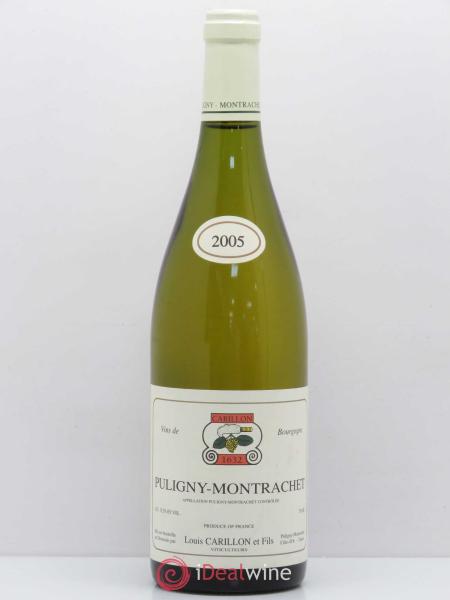 Acheter Puligny-Montrachet Louis Carillon & Fils 2005 (lot: B2127461-3186)