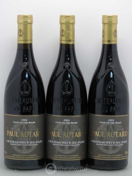 Acheter vin Châteauneuf-du-Pape Domaine Paul Autard La Côte Ronde Jean ...