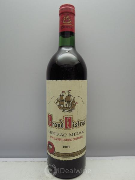 Acheter Haut Médoc Château Grand Listrac 1981 (lot: B2021705-4014)