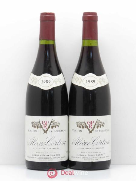 Acheter Aloxe-Corton Domaine Gaston et Pierre Ravaut 1989 (lot ...