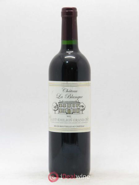 Acheter vin Saint-Émilion Grand Cru Château La Blanque 2012 (lot ...