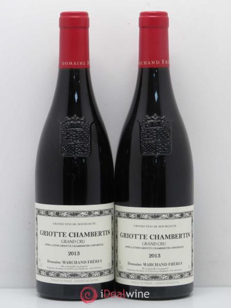 Acheter vin Griotte-Chambertin Grand Cru Domaine Marchand Freres 2013 ...