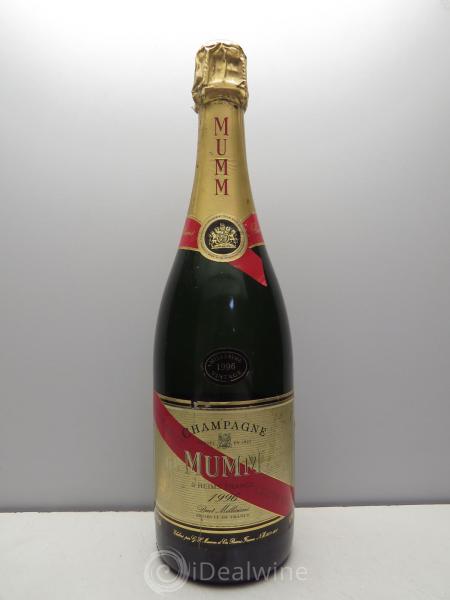 Acheter Champagne Mumm Cordon Rouge 1996 (lot: B2025605-1060)