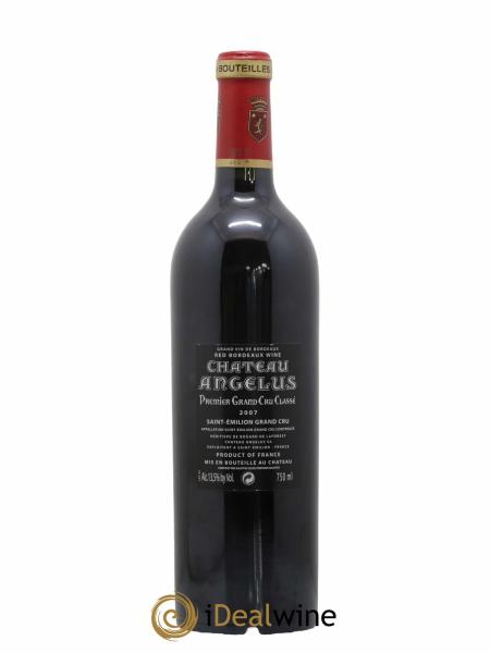 Acheter vin Château Angélus 1er Grand Cru Classé A 2007 (lot: B2264642 ...