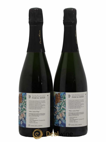 Acheter vin Blanc Comme Neige Pascal Henin - Romain Henin (lot ...