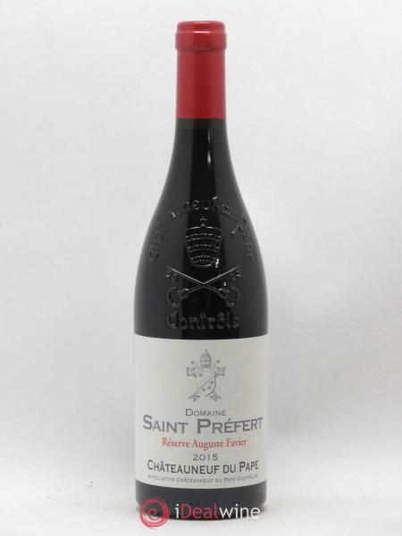 Acheter vin Châteauneuf-du-Pape Réserve Auguste Favier Domaine Saint ...