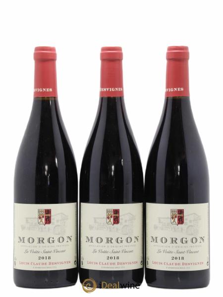 Acheter Morgon La Voûte Saint Vincent Louis-Claude Desvignes (sans prix ...