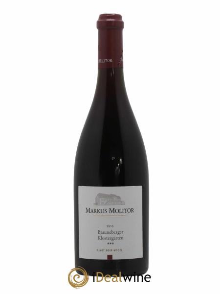 Acheter Pinot Noir Markus Molitor Brauneberger Klostergarten °°° Markus Molitor Mosel Pinot Noir ...