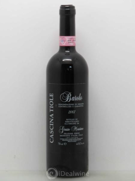 Acheter vin Barolo DOCG Massimo Grasso Cascina Tiole 2007 (lot: B2081522-191)