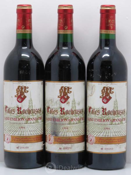 Acheter Saint-Émilion Côtes Rocheuses (sans prix de réserve) 1994 (lot ...