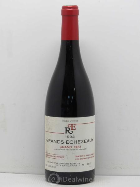 Acheter vin Grands-Echezeaux Grand Cru Domaine René Engel - Domaine ...