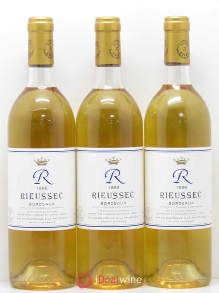 Acheter R de Rieussec 1988 (lot: B2126760-13662)