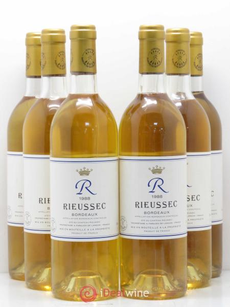 Acheter R de Rieussec 1988 (lot: B2126760-13662)