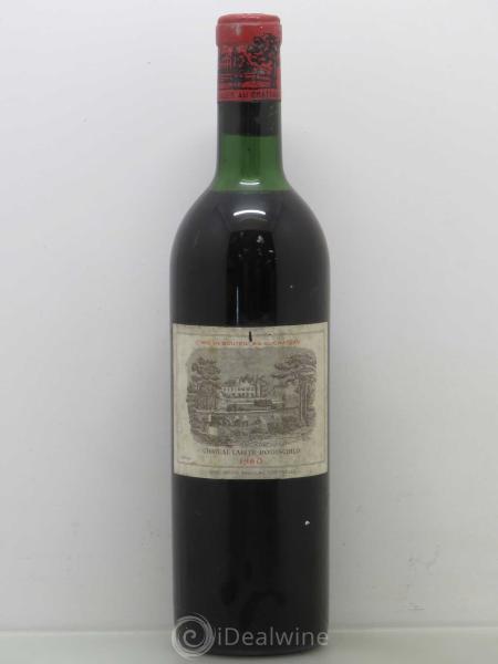 Acheter vin Château Lafite Rothschild 1er Grand Cru Classé 1960 (lot: B2085941-9107)