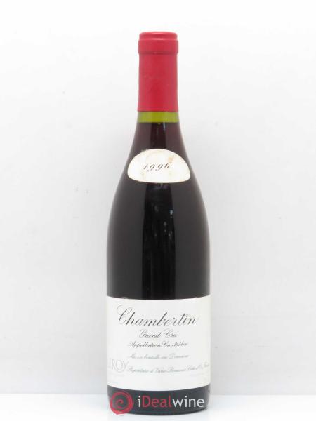 Acheter Chambertin Grand Cru Leroy (Domaine) 1996 (lot: B2124607-5079)