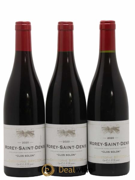 Acheter vin Morey Saint-Denis Clos Solon Bryczek 2020 (lot: B2242408-4255)