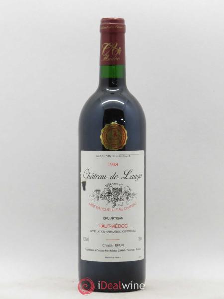 Acheter vin Haut Médoc Château de Lauga (sans prix de réserve) 1998 ...