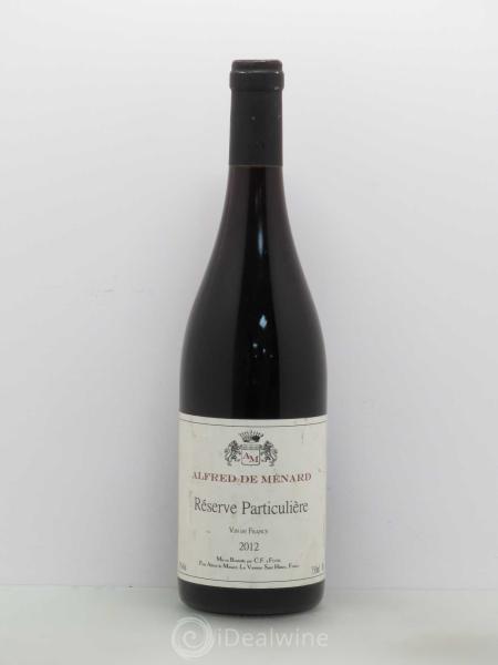 Acheter vin Divers Vin de France Alfred de Ménard Réserve Particulière ...