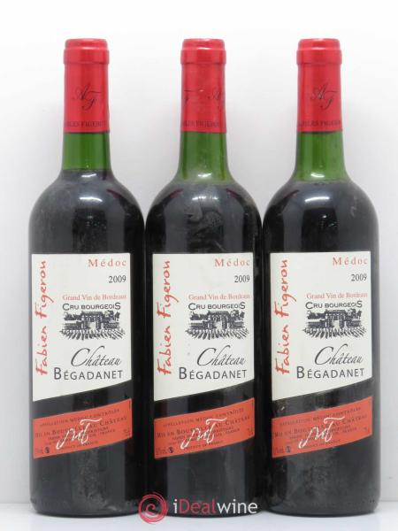 Acheter vin Médoc Château Begadanet (sans prix de réserve) 2009 (lot ...