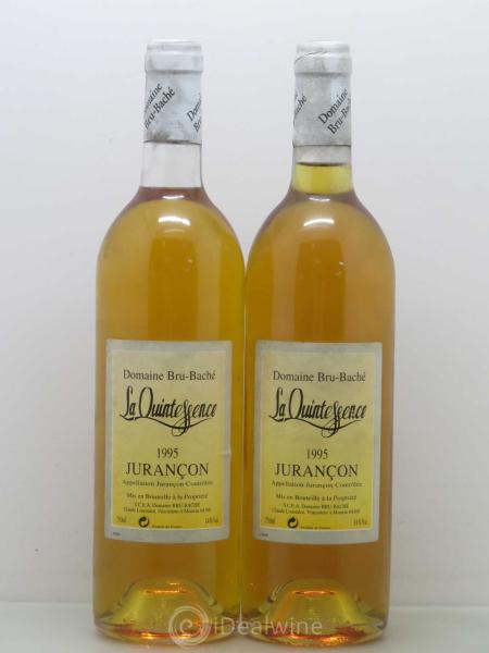 Acheter vin Jurançon Cuvée La Quintessence - Domaine Bru Baché 1995 ...
