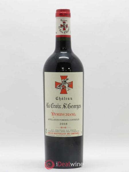 Acheter vin Château la Croix Saint-Georges 2008 (lot: B2163122-9564)