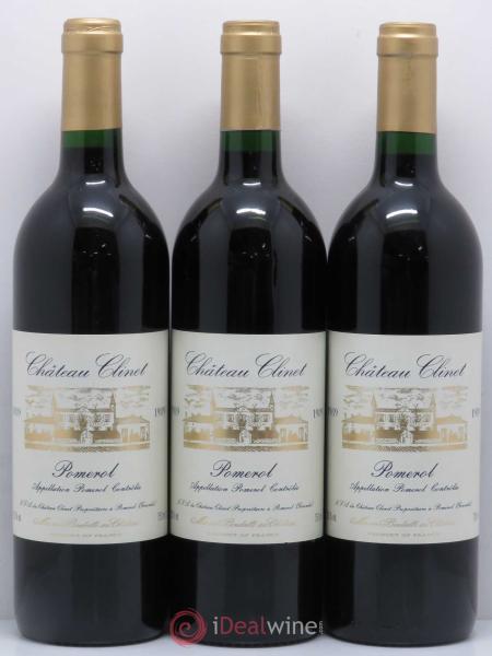 Acheter vin Château Clinet 1989 (lot: B2092733-9542)