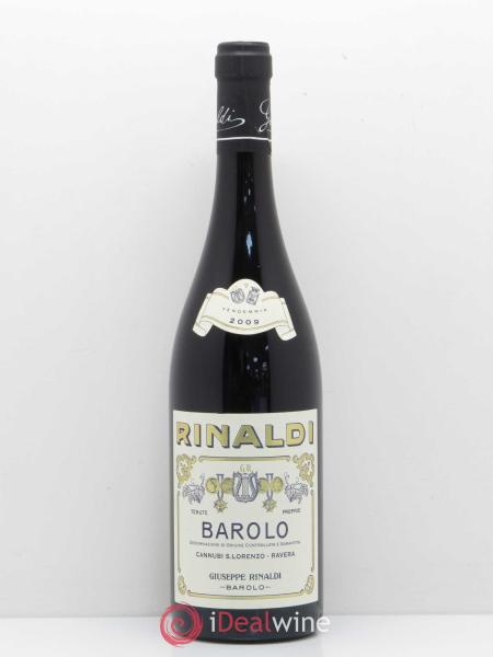 Acheter vin Barolo DOCG Giuseppe Rinaldi Cannubi San Lorenzo 2009 (lot ...