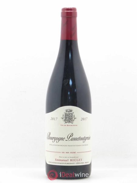 Acheter vin Bourgogne Passetoutgrain Domaine Emmanuel Rouget 2017 (lot ...