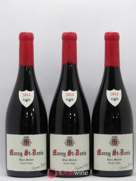 Acheter vin Morey Saint-Denis Clos Solon Vieille Vigne Fourrier ...