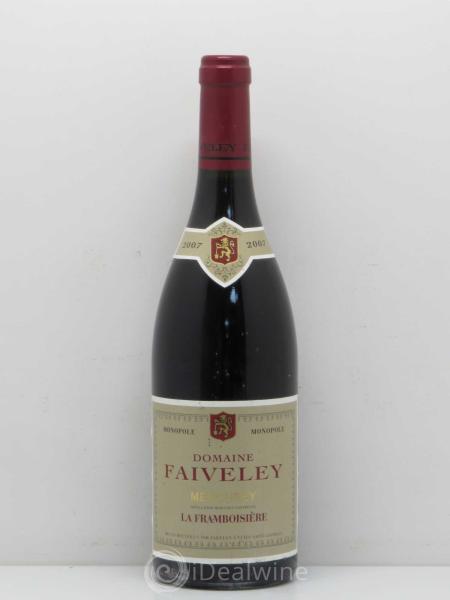 Acheter vin Mercurey La Framboisiere Faiveley 2007 (lot: B2091709-5644)