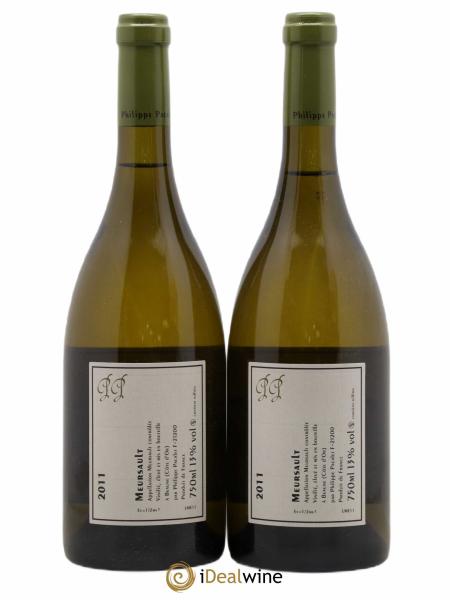 Acheter vin Meursault Philippe Pacalet 2011 (lot: B2222351-1911)