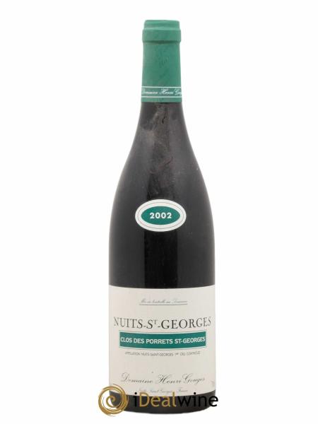Acheter Nuits Saint-Georges 1er Cru Clos des Porrets St Georges Henri ...