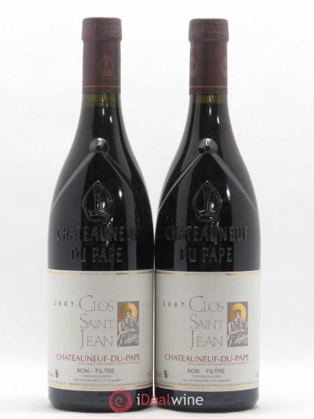 Acheter vin Châteauneuf-du-Pape Clos Saint-Jean Pascal et Vincent ...