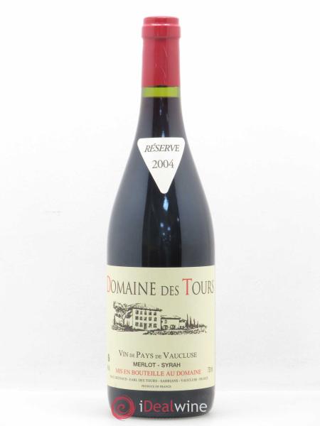 Acheter IGP Vaucluse (Vin de Pays de Vaucluse) Domaine des Tours ...