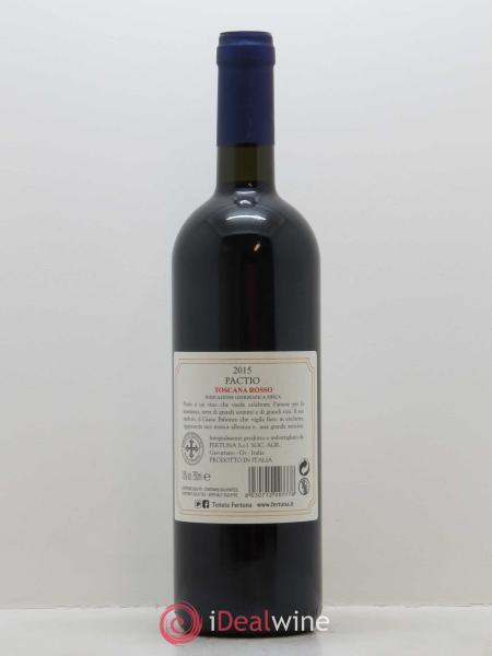 Acheter Maremma Toscana Tenuta Fertuna Pactio 2015 (lot: B2110152-504)