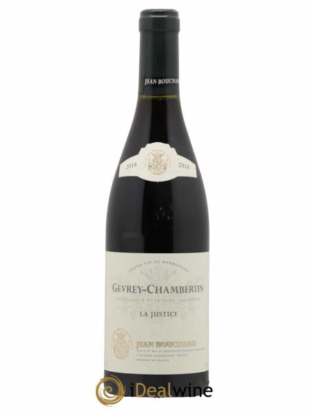 Acheter vin Gevrey-Chambertin La Justice Jean Bouchard 2018 (lot ...