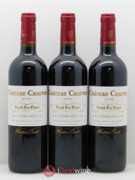 Acheter Château Chauvin Grand Cru Classé 2009 (lot: B2106653-10524)