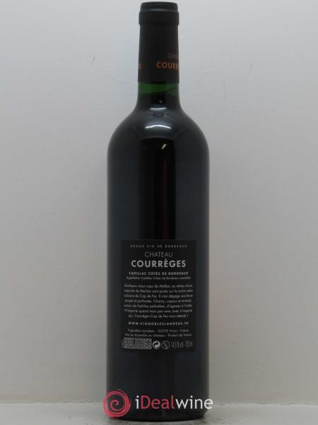 Acheter vin Château Courrèges Cap de Fer 2015 (lot: B2110040-6745)