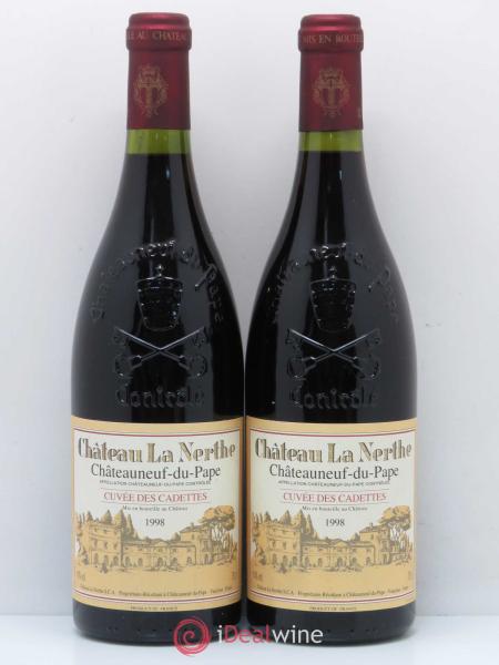 Acheter Châteauneuf-du-Pape Château La Nerthe Cuvée des Cadettes ...