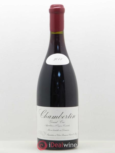 Acheter vin Chambertin Grand Cru Leroy (Domaine) 2011 (lot: B2120001-4115)