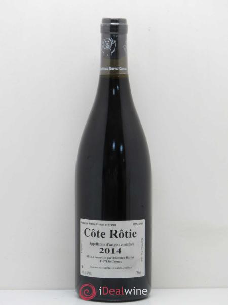Acheter vin Côte-Rôtie Tupin's Coulet (Domaine du) - Matthieu Barret ...