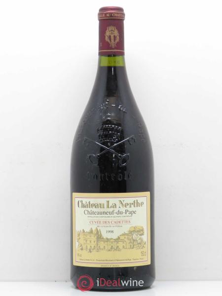 Acheter vin Châteauneuf-du-Pape Château La Nerthe Cuvée des Cadettes ...