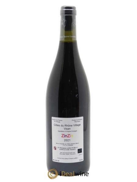 Acheter vin Côtes-du-Rhône-Villages Visan Zinzin Coulet (Domaine du ...