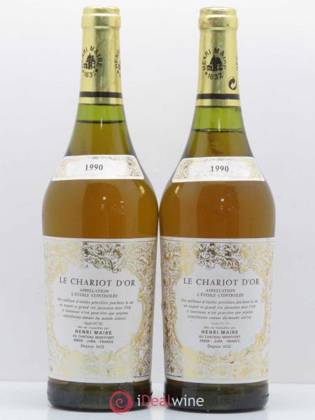 Acheter vin L'Etoile Château l'Etoile Le Chariot d'Or Henri Maire 1990 ...