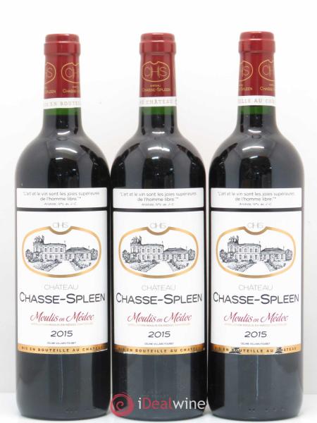 Acheter Château Chasse Spleen 2015 (lot: B2110040-10969)