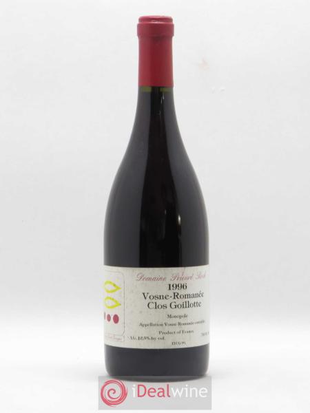 Acheter vin Vosne-Romanée Le Clos Goillotte Prieuré Roch 1996 (lot ...