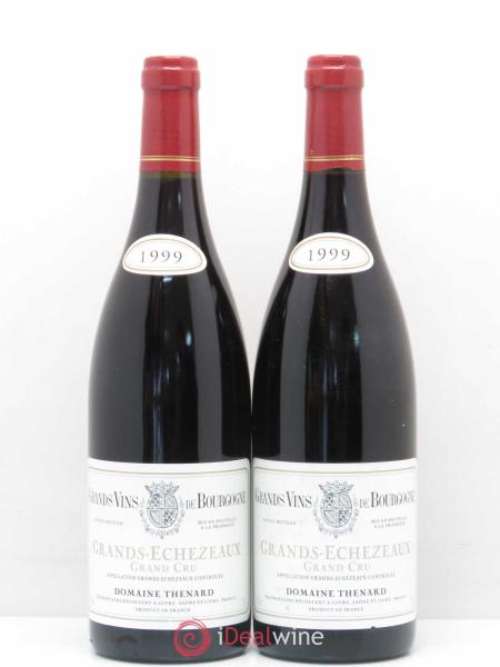 Acheter Grands-Echezeaux Grand Cru Domaine Thénard 1999 (lot: B2110046 ...