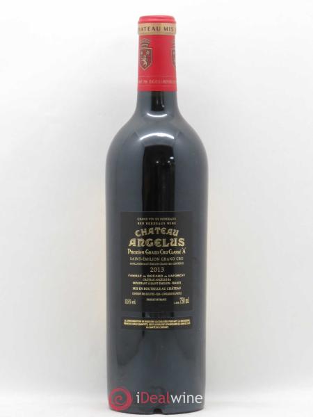 Acheter vin Château Angélus 1er Grand Cru Classé A 2013 (lot: B2163122 ...