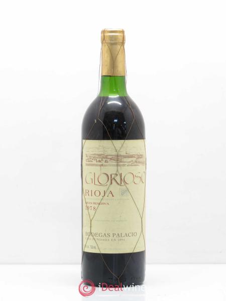 Acheter Rioja DOCA Glorioso Gran Reserva 1978 (lot: B2120559-36)